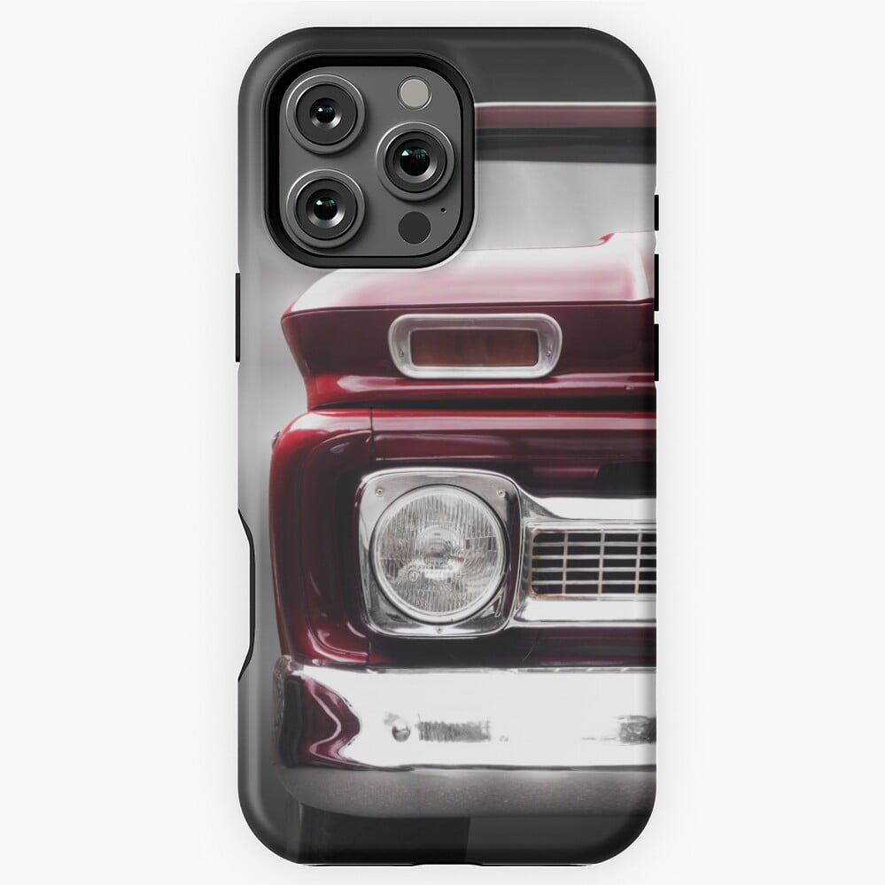 American Pickup Truck C20 1966 Custom Phone Case for iPhone 16 15 14 13 ...