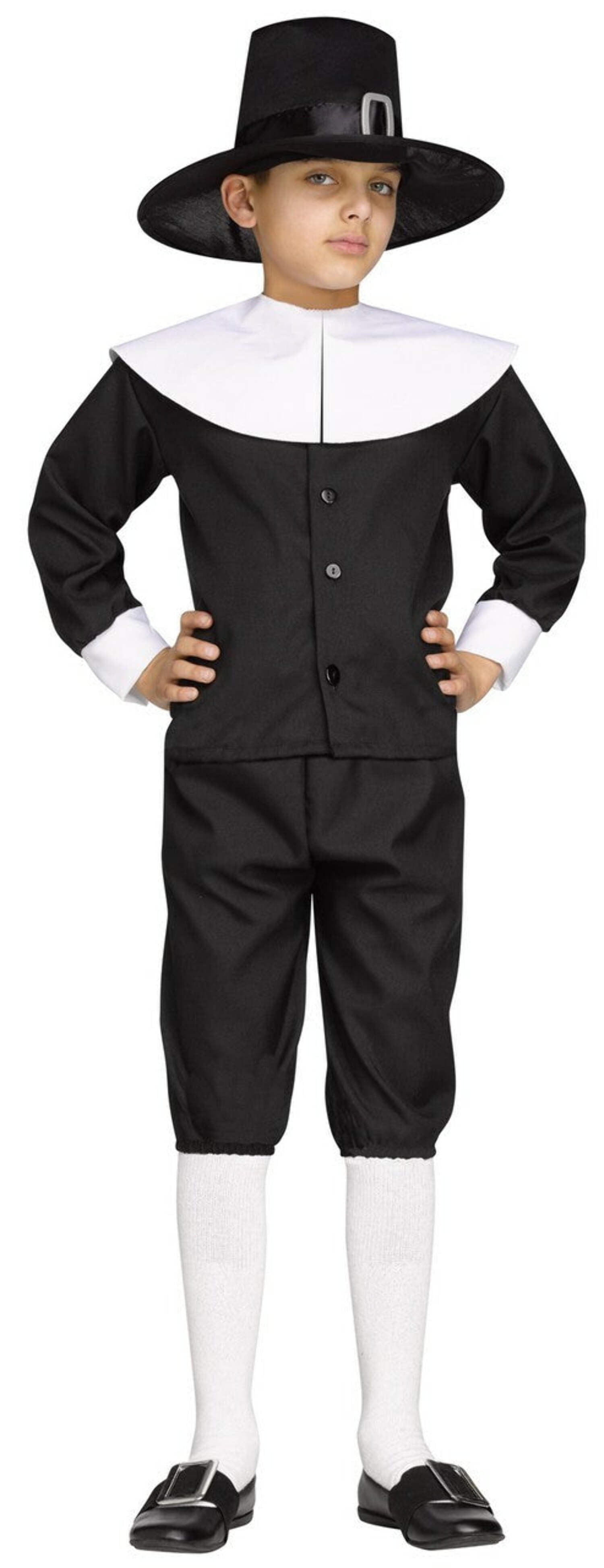 American Pilgrim Boy Child Costume - Walmart Business Supplies