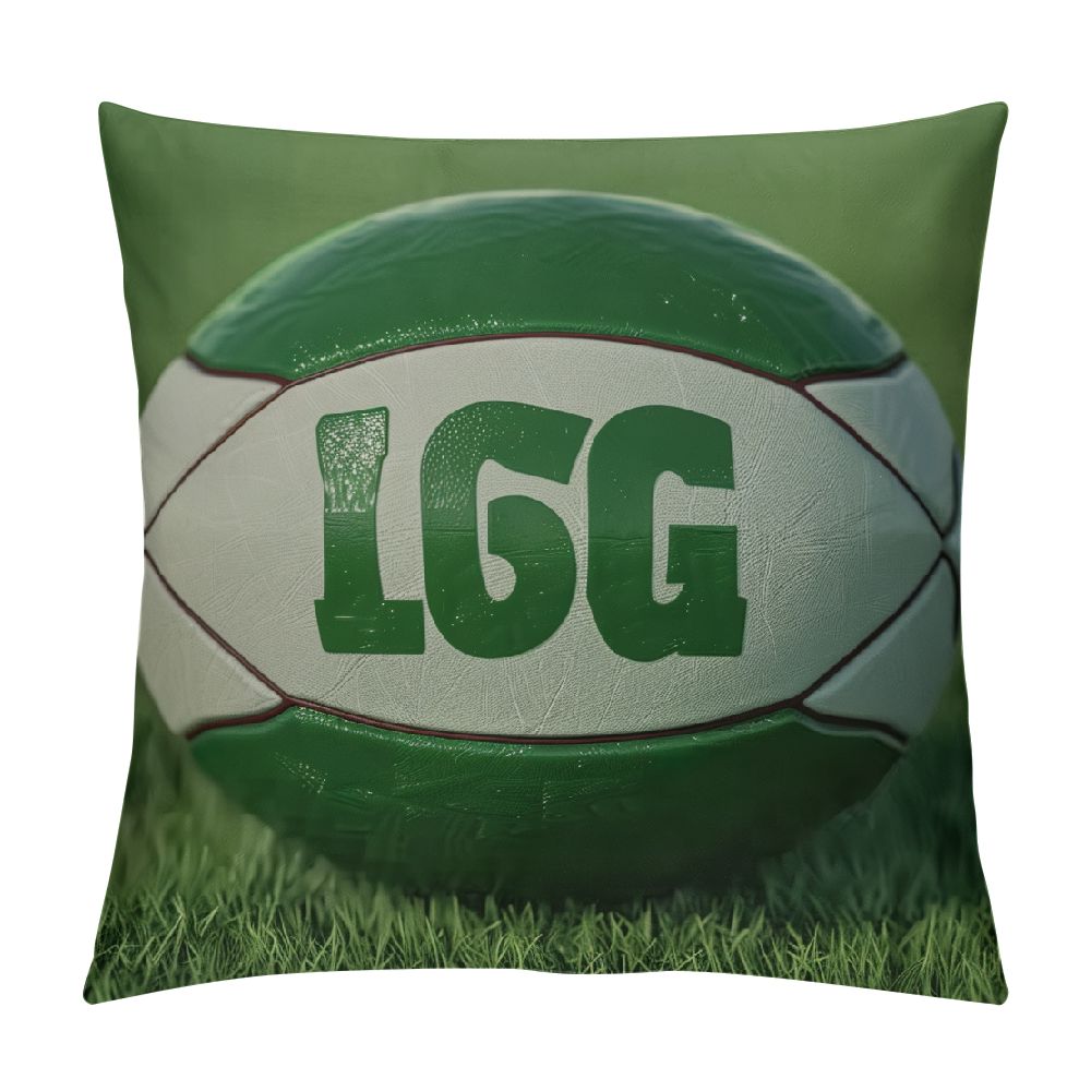 American Pillow Cover for Couch Sofa Bed, Silhouette Field Pillow Case ...