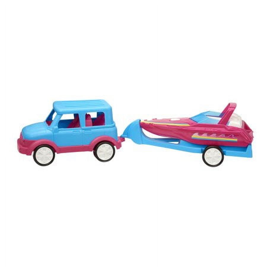 American Plastic Toys Fashion Doll Kids Car & Truck Play Vehicles, 4.5 ...