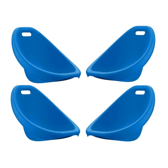 American Plastic Toys Kids Scoop Rocker, Blue 4-Pack - Walmart.com