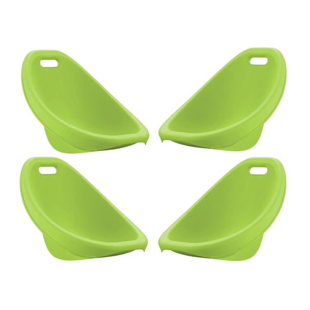 American Plastic Toys Kids Scoop Rocker Chair 4 Pack, Green - Walmart.com