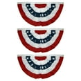American Pleated Fan Flag Usa American Bunting Decoration Print