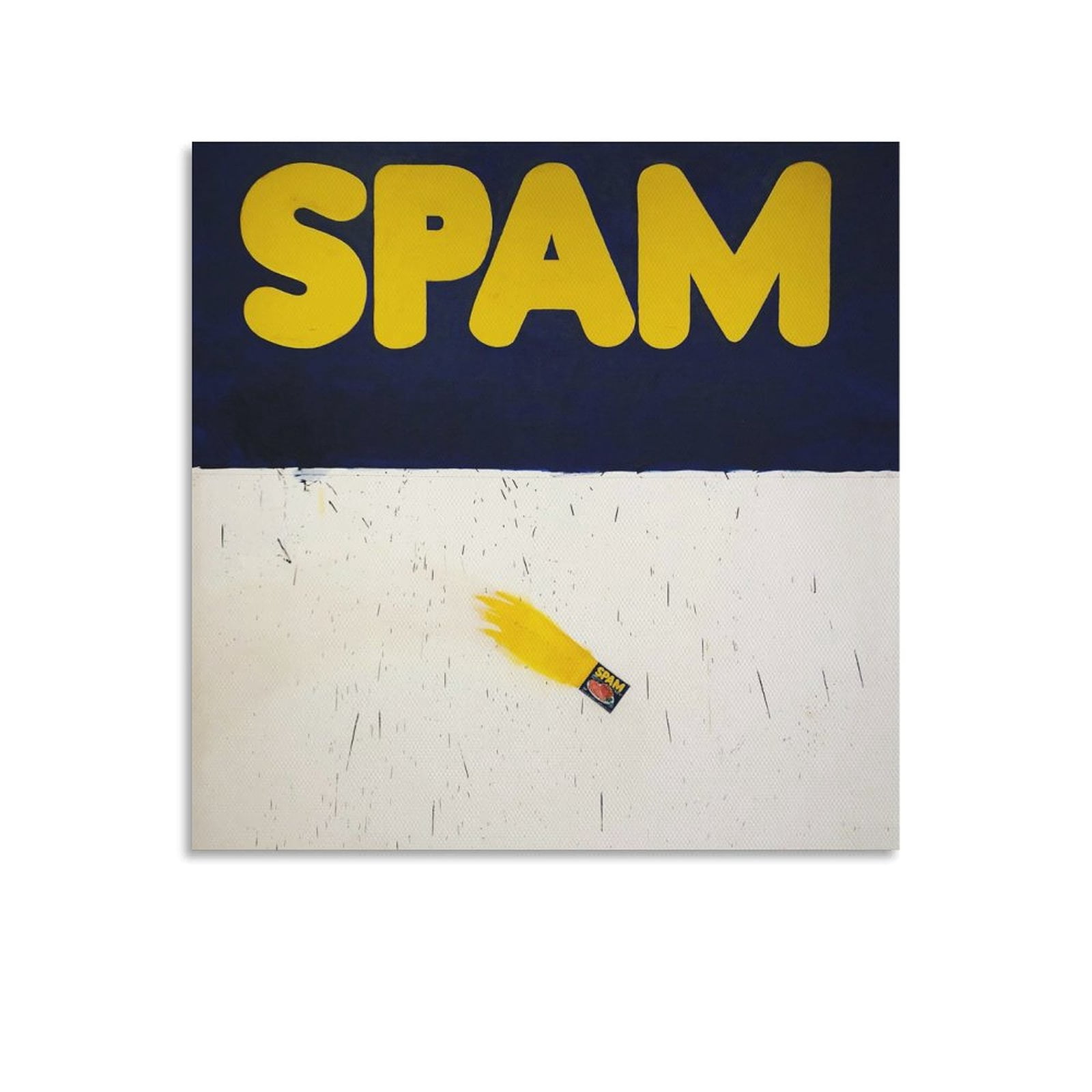 American Popist Artist Ed Ruscha，Actual Size，Art Abstract Poster ...