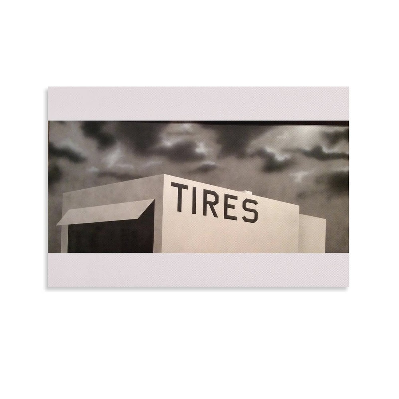 American Popist Artist Ed Ruscha《Blue Collar Tires, 1992》Art Abstract ...