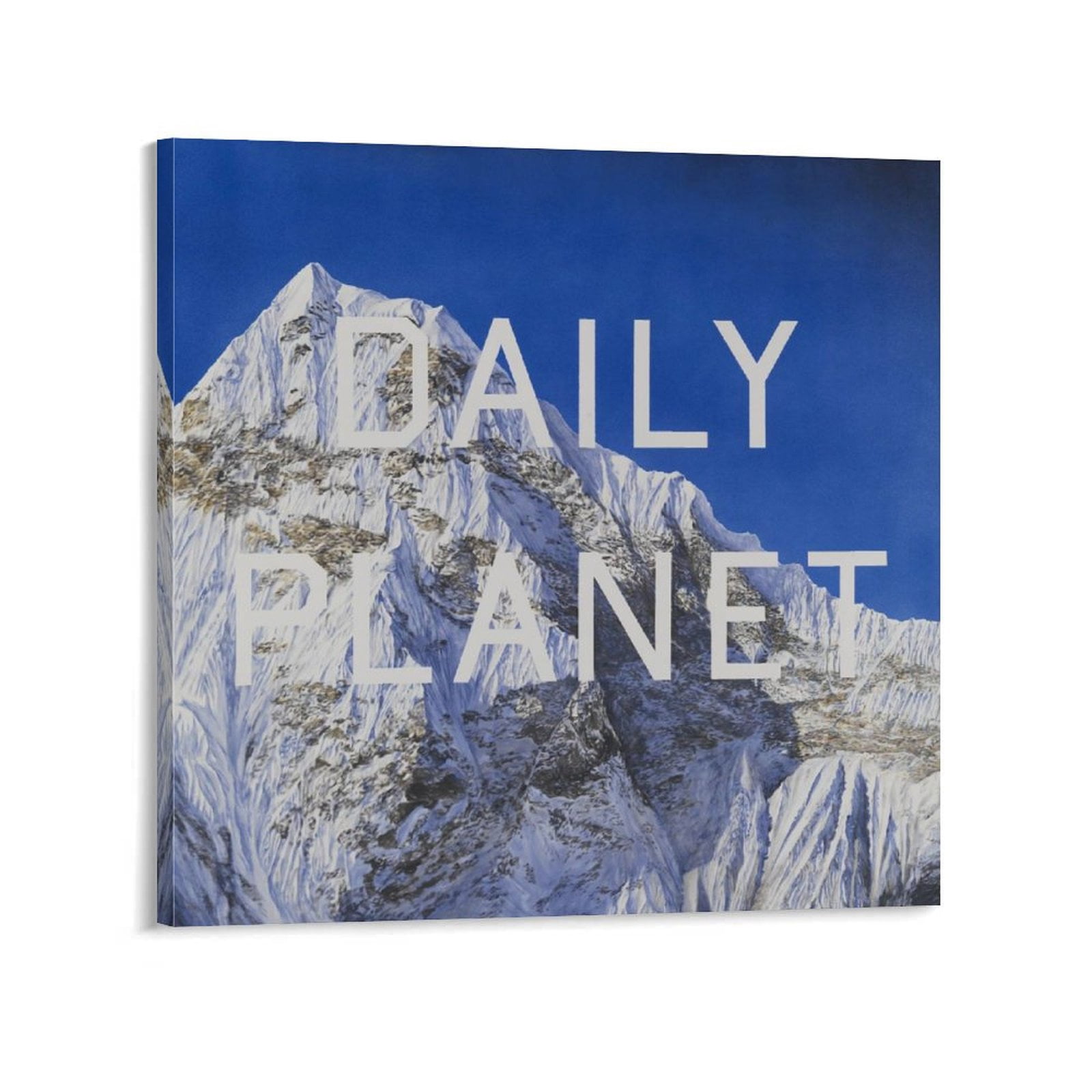 American Popist Artist Ed Ruscha，DAILY PLANET，Art Abstract Poster ...