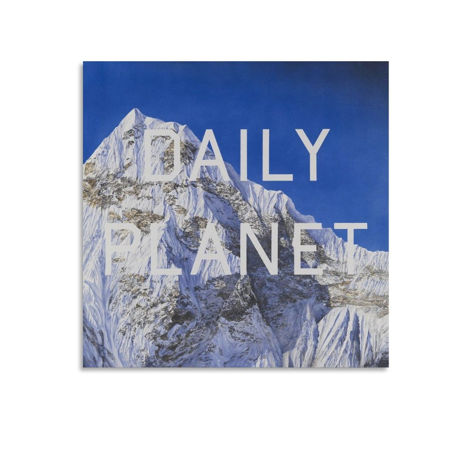 American Popist Artist Ed Ruscha，DAILY PLANET，Art Abstract Poster ...