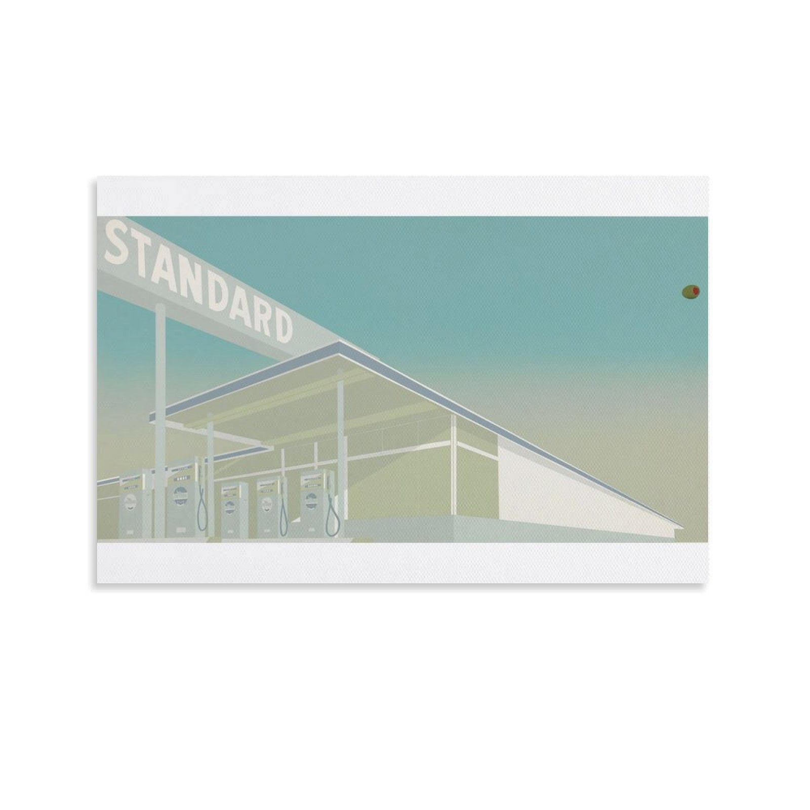 American Popist Artist Ed Ruscha，Double Standard，Art Abstract Poster ...