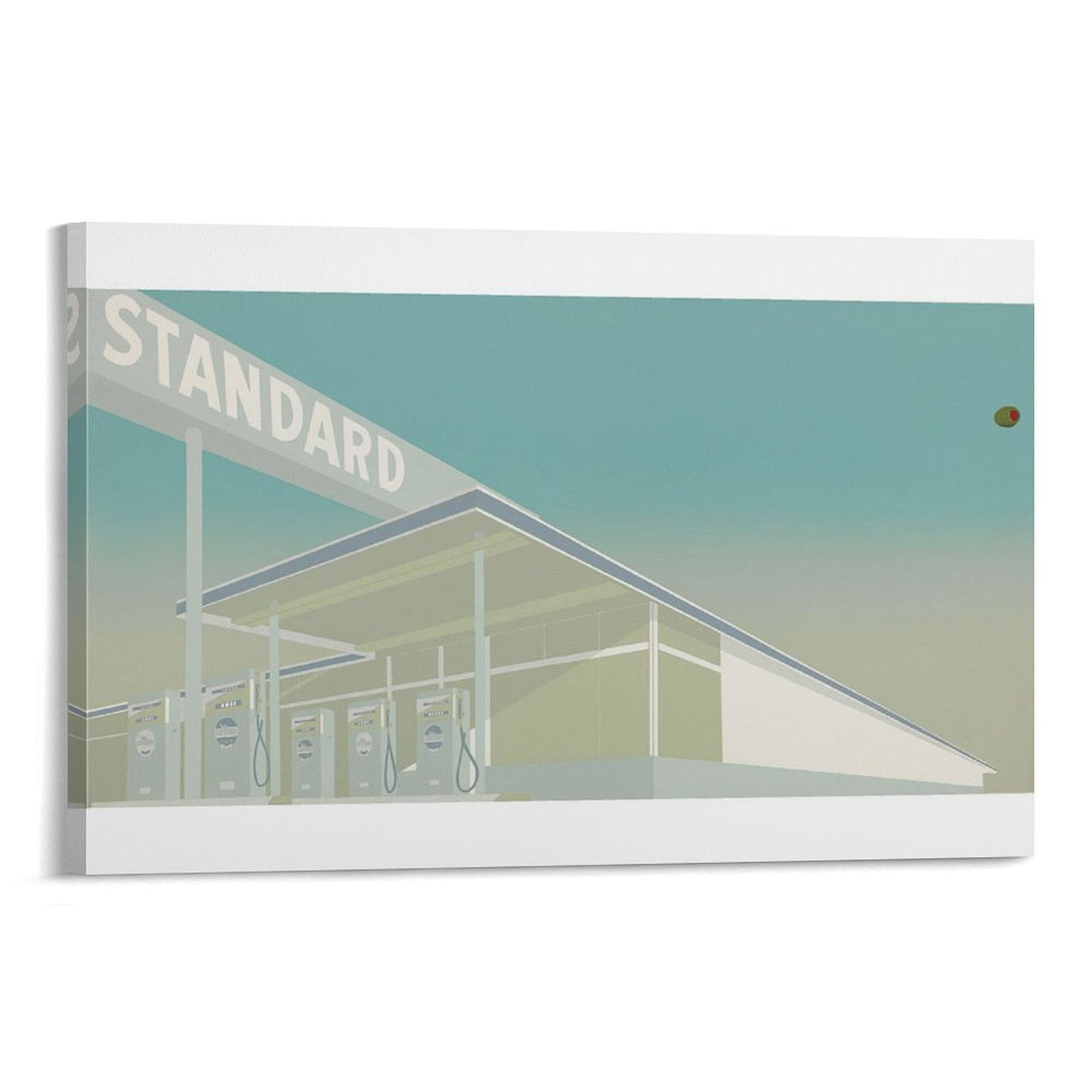 American Popist Artist Ed Ruscha，Double Standard，Art Abstract Poster ...