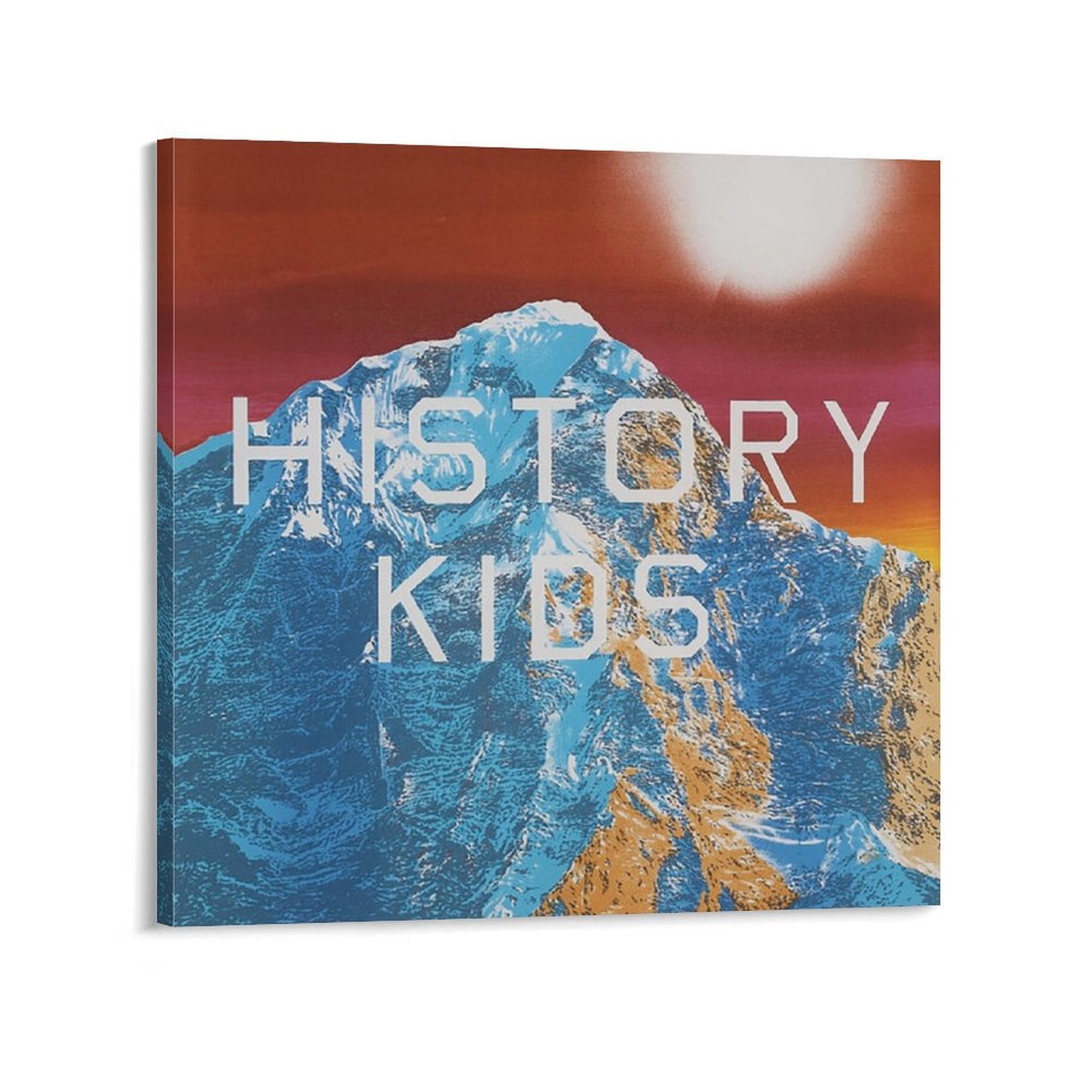 American Popist Artist Ed Ruscha《History Kids, 2013》Art Abstract Poster ...