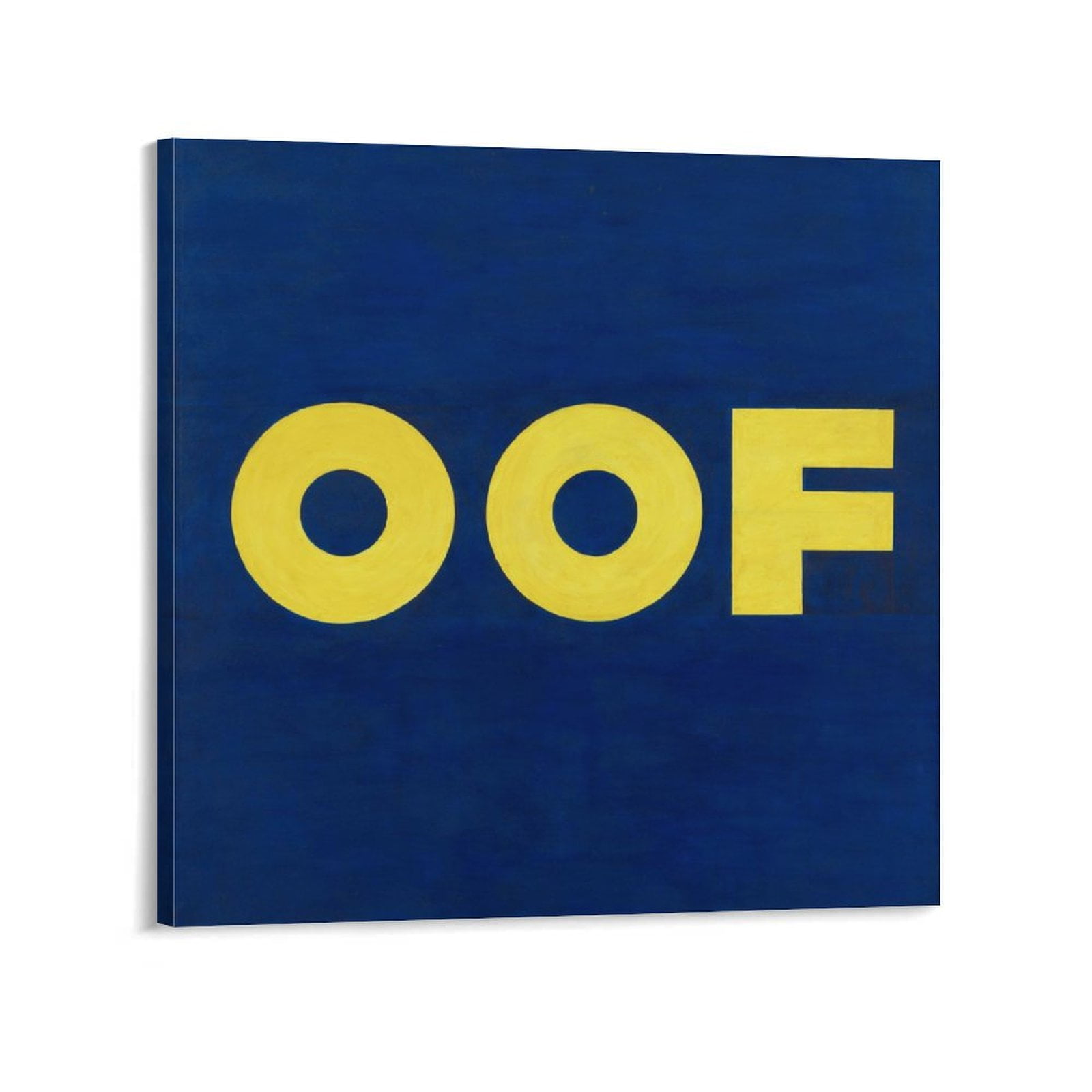 American Popist Artist Ed Ruscha，OOF. 1962，Art Abstract Poster Picture ...