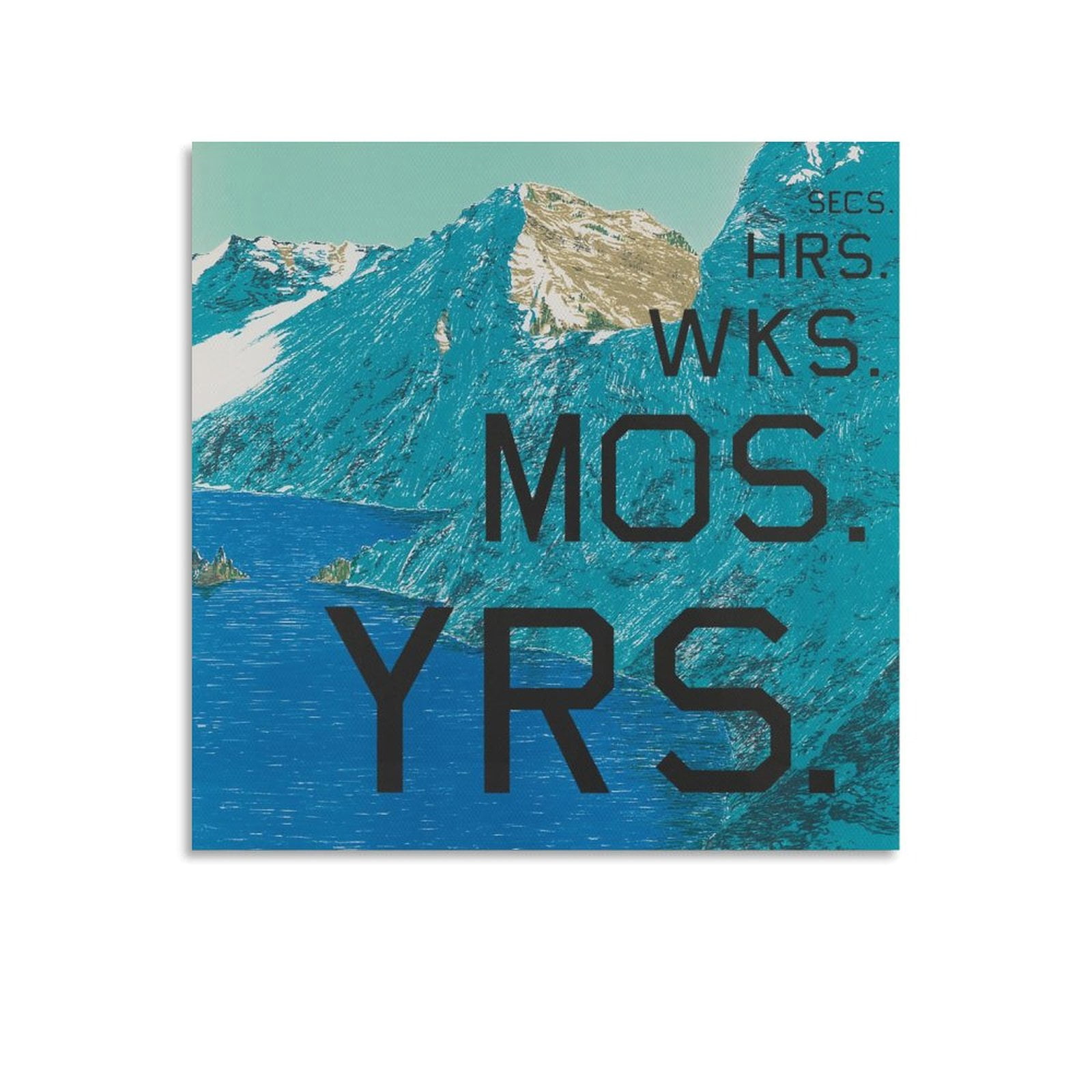 American Popist Artist Ed Ruscha，Periods，Art Abstract Poster Print ...