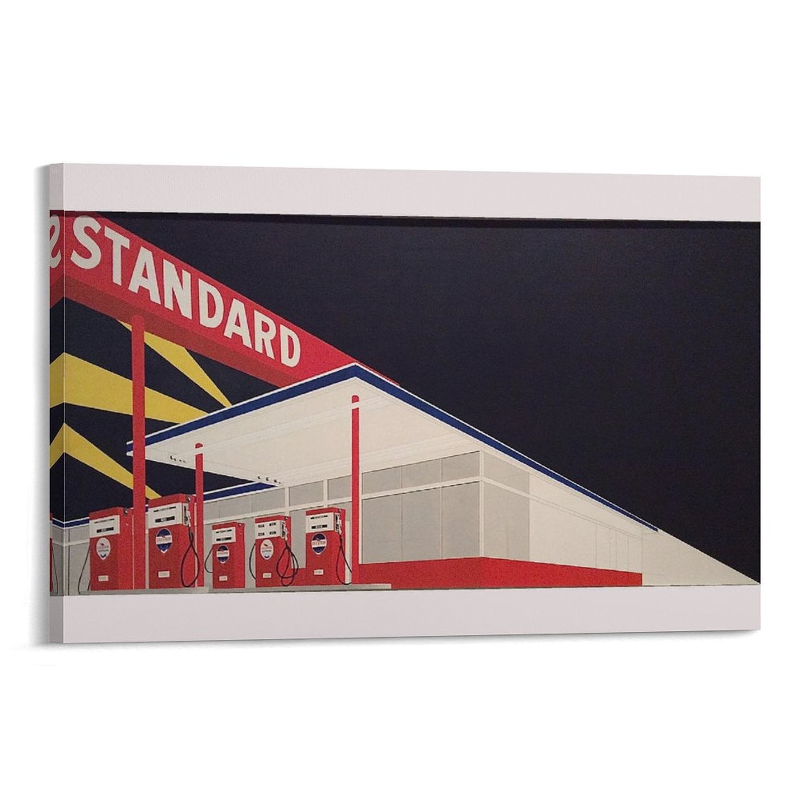 American Popist Artist Ed Ruscha《Standard Station, Amarillo, Texas ...