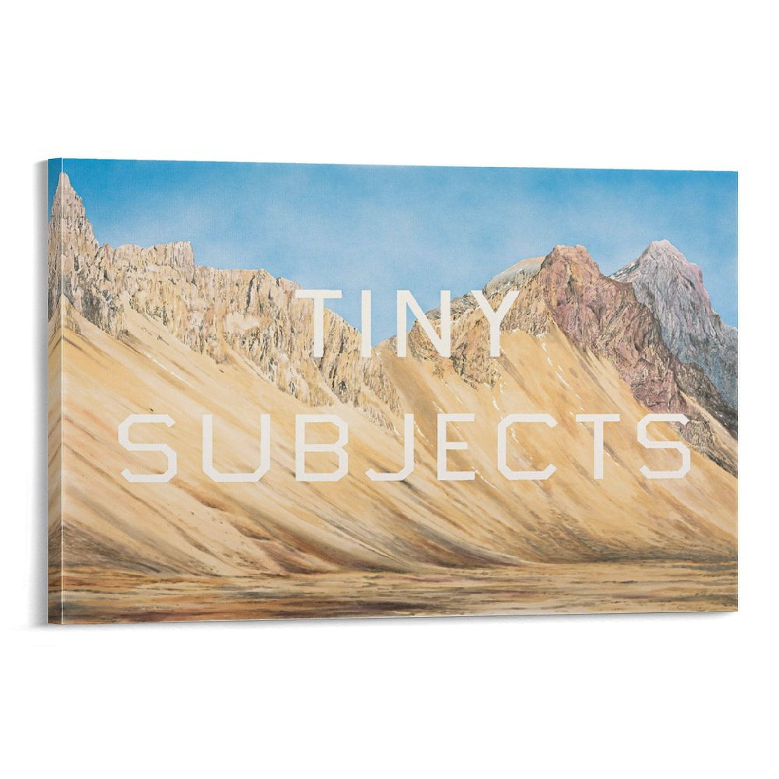 American Popist Artist Ed Ruscha，TINY SUBJECTS，Art Abstract Poster ...