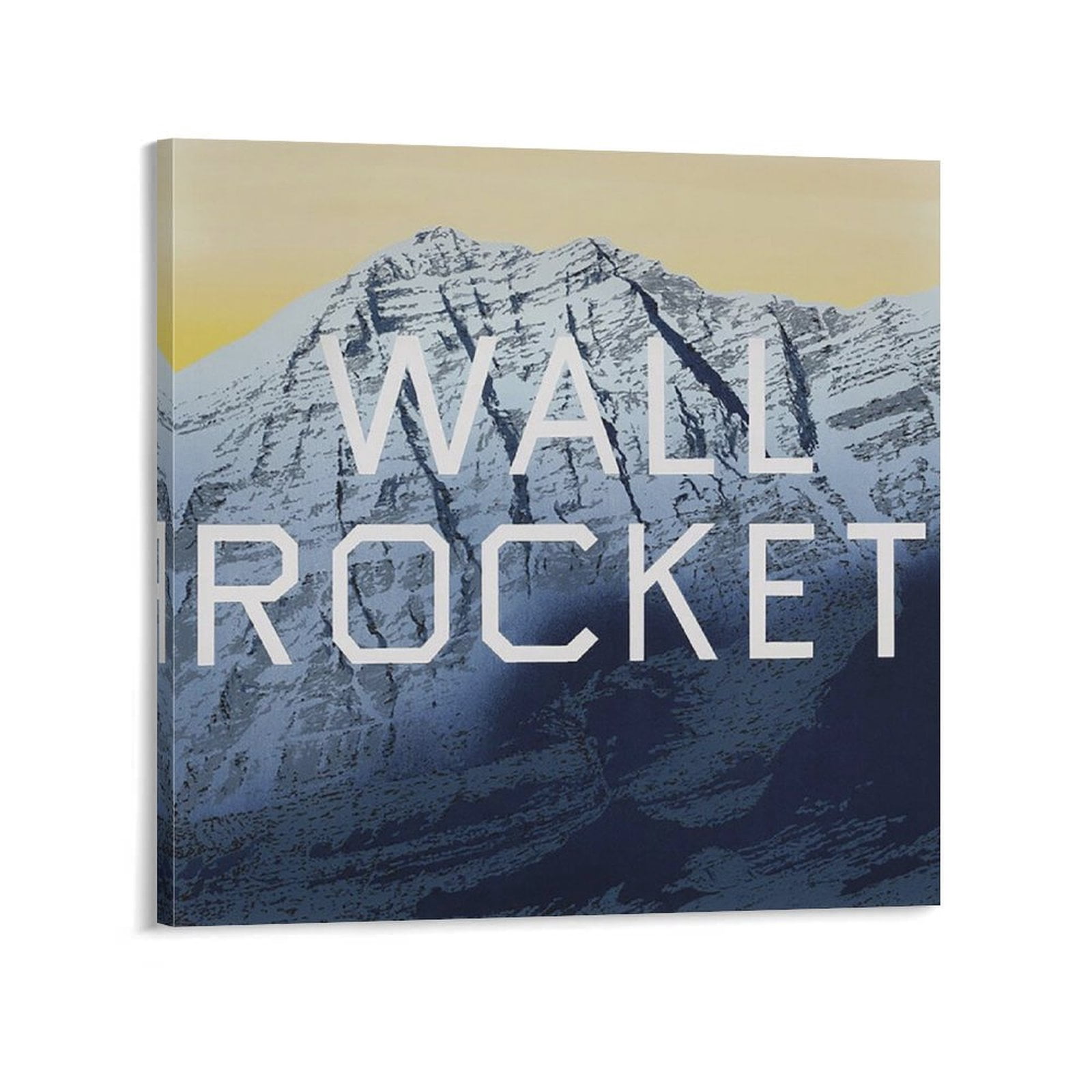 American Popist Artist Ed Ruscha《Wall Rocket, 2013》Art Abstract Poster ...