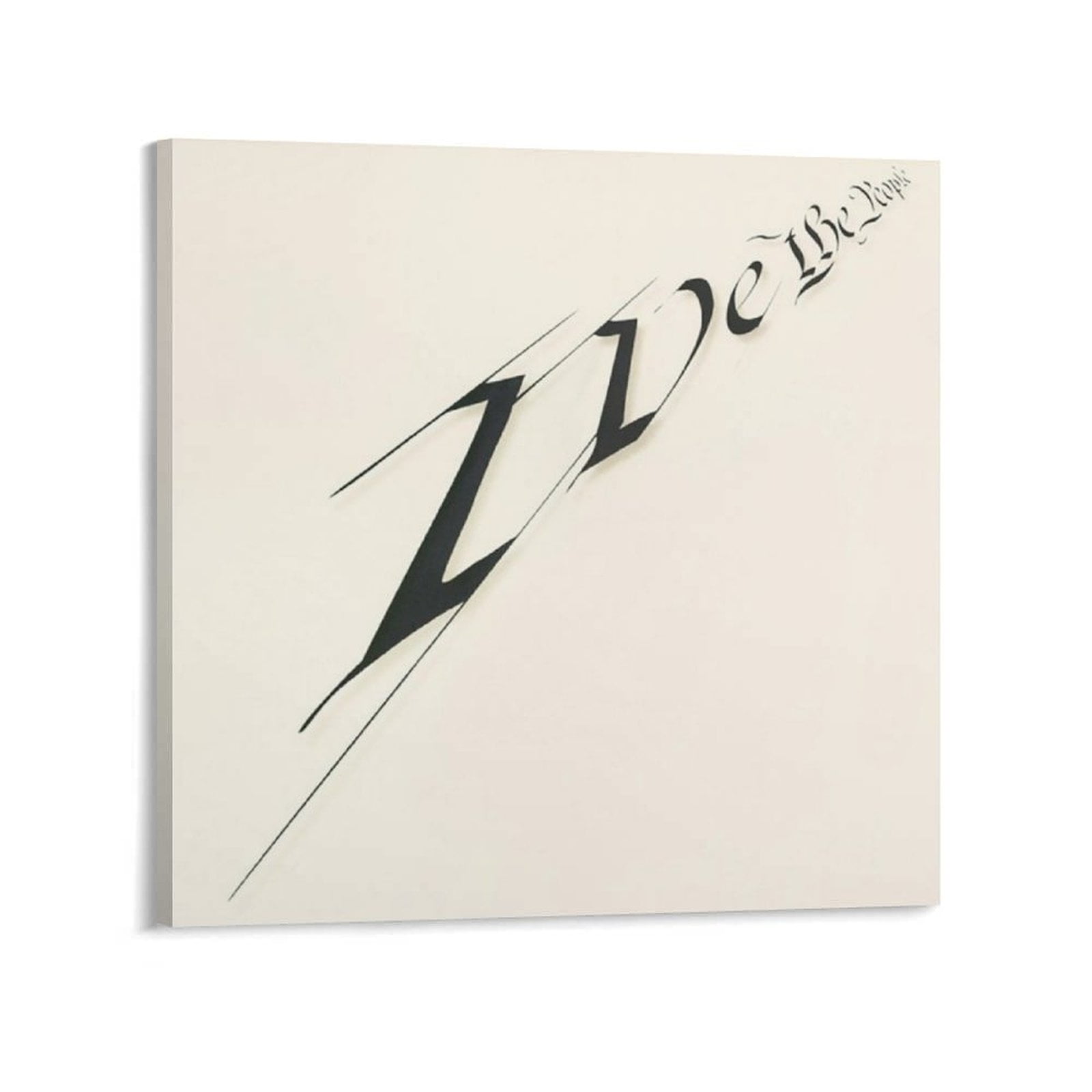 American Popist Artist Ed Ruscha，We The People，Art Abstract Poster ...