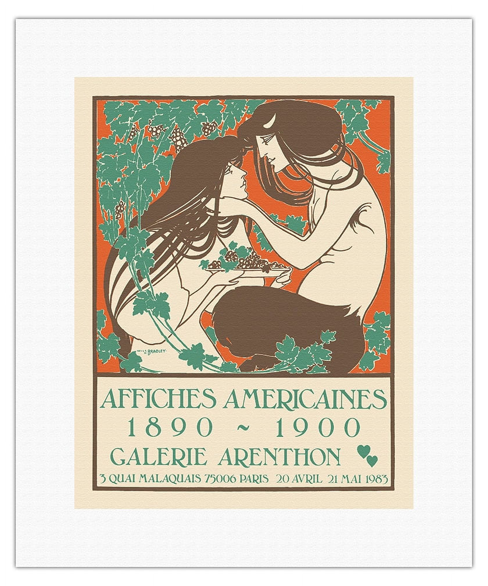American Posters (1890-1900) - Arenthon Gallery Paris France - Vintage ...