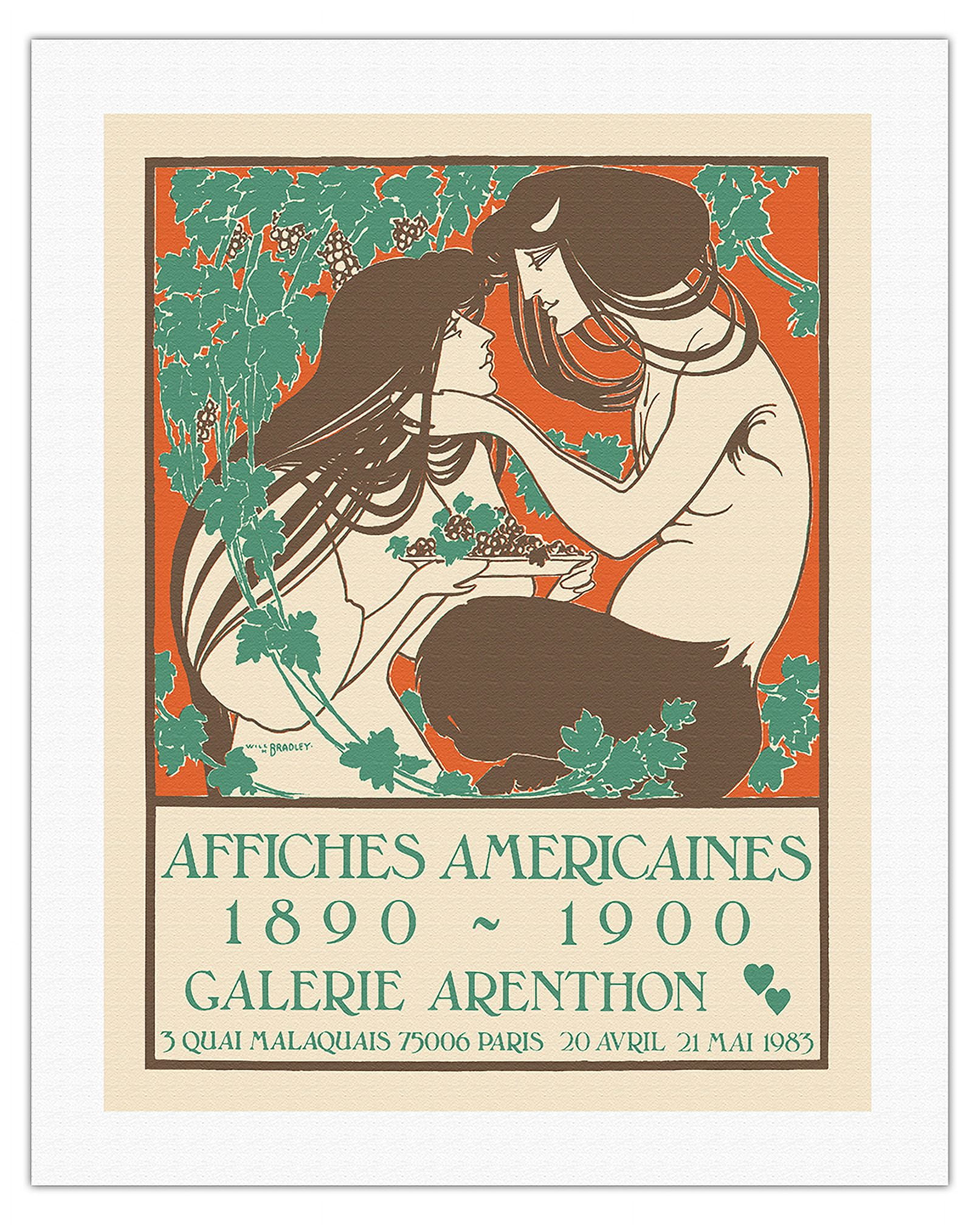 American Posters (1890-1900) - Arenthon Gallery Paris France - Vintage ...