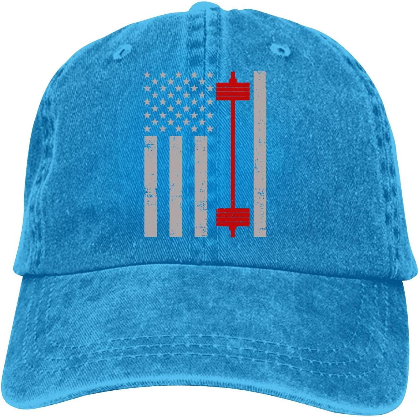 American Power Weight Lifting Baseball Cap Vintage Adjustable Washed ...