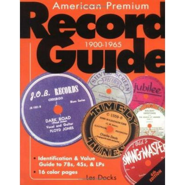 Pre-Owned American Premium Record Guide, 1900-1965 (Paperback ...