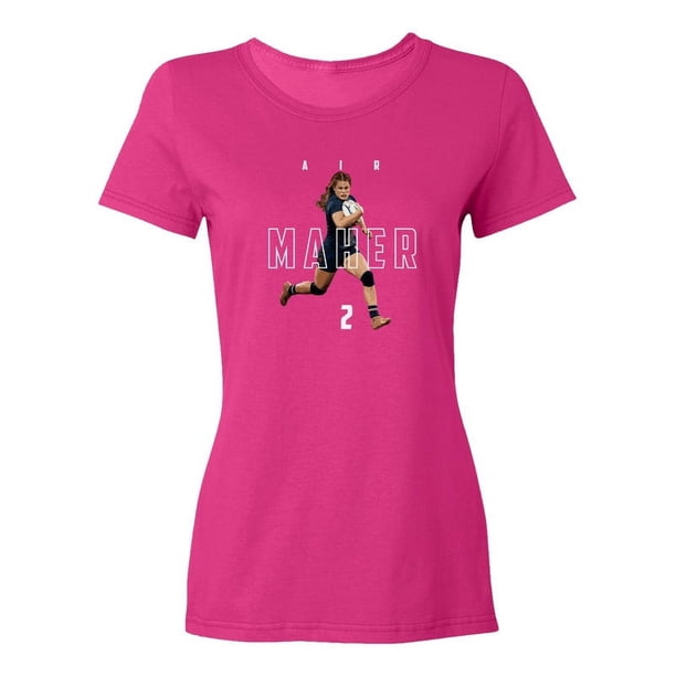 American Pride - Air Maher Rugby Fans Tribute Ladies' Crewneck T-Shirt ...