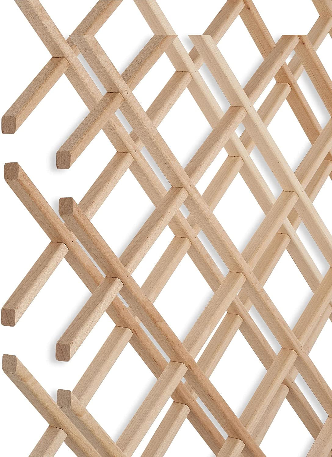 American Pro Décor 14-Bottle Trimmable Wine Rack Lattice Panel Inserts ...