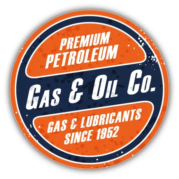 American Products Gas Sign Car Sticker Phone Decal Water Bottle ...