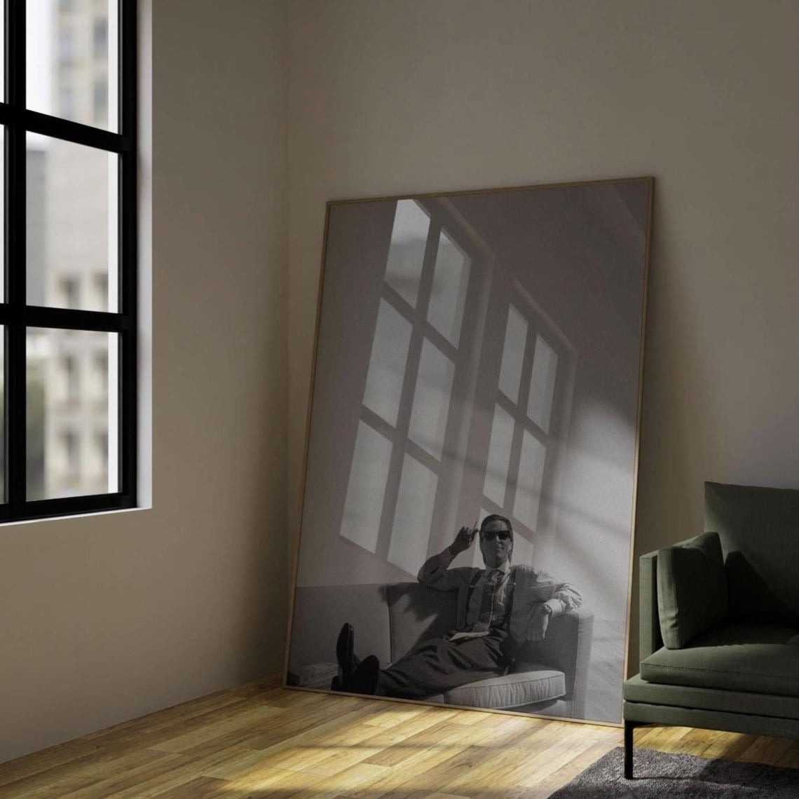 American Psych0 Poster, Digital Download, Patrick Bateman, Movie Film ...