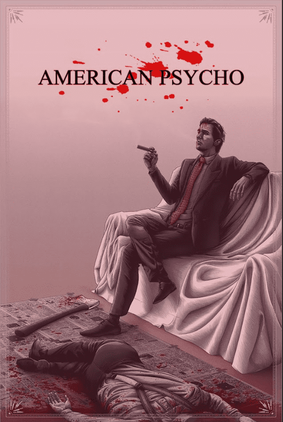 American Psycho (2000) 24x36 Poster - Christian Bale Poster - Walmart.com