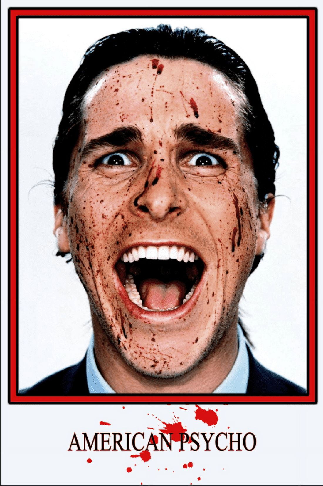 American Psycho (2000) Movie Poster 24x36 | Patrick Bateman | Iconic ...