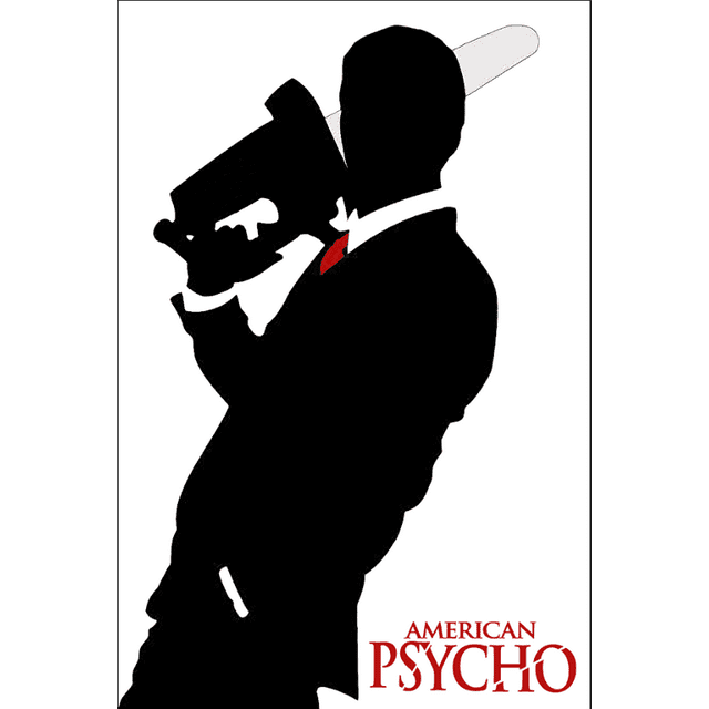 American Psycho (2000) Poster - 24x36 | Patrick Bateman | Classic Movie ...