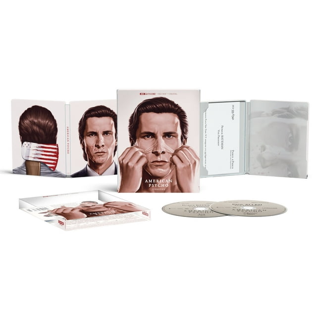 American Psycho (4K + Blu-ray + Digital Copy) Steelbook - Walmart.com