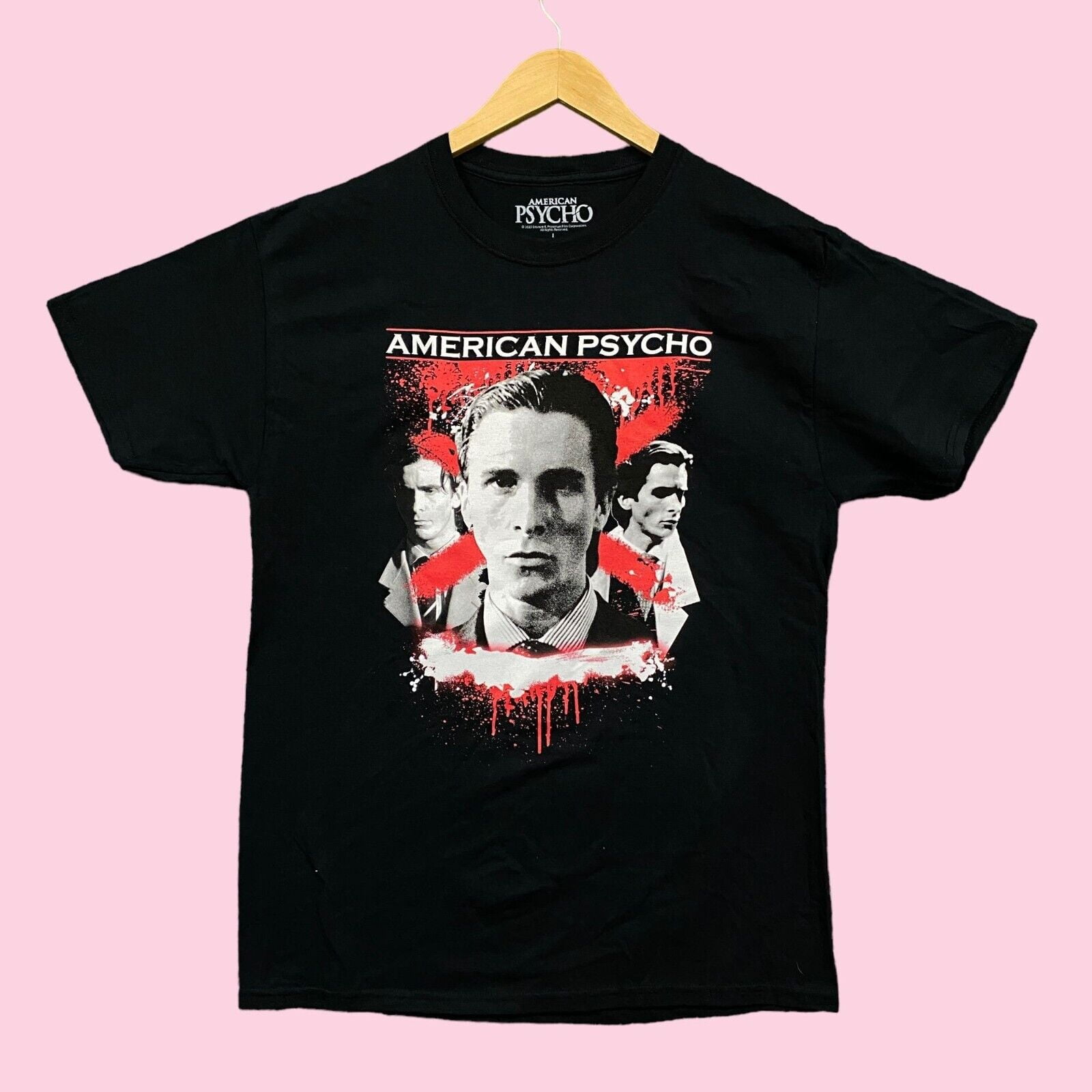 American Psycho Patrick Bateman Horror Tee L
