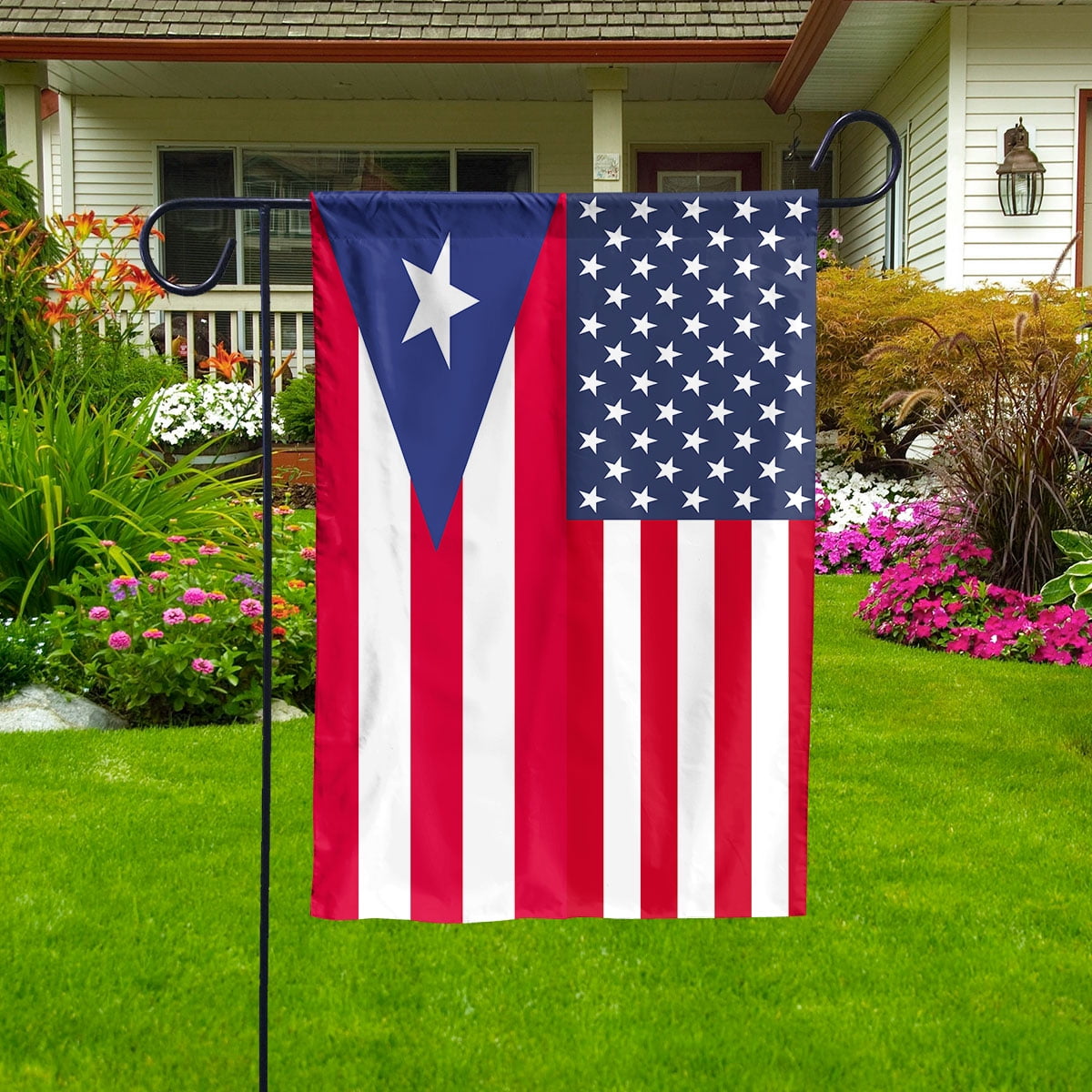 American Puerto Rico Flag Puerto Rican Friendship U.S.A Memorial Day ...