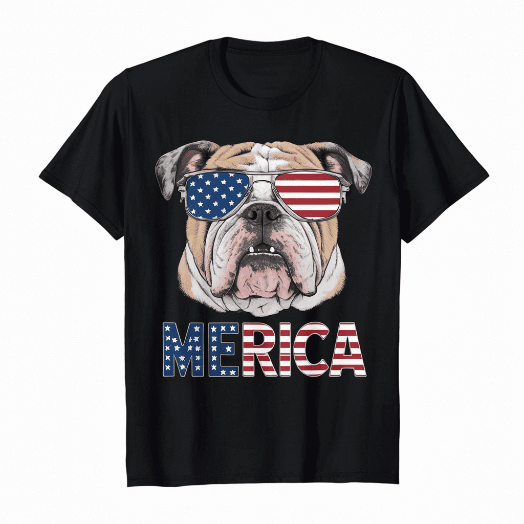 American Pug Dog Lover Patriot Pet Owner Gift T-Shirt - Walmart.com