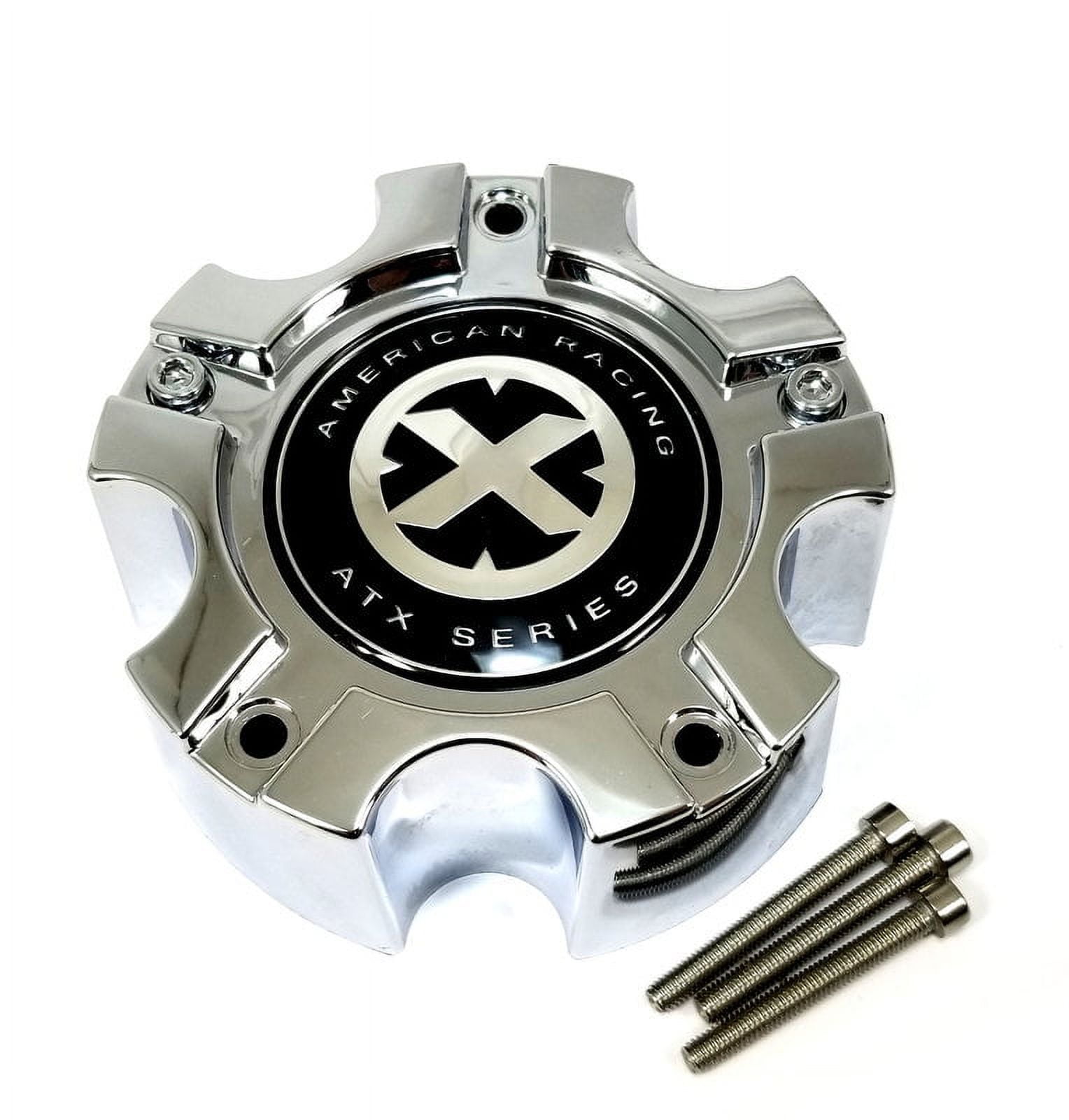 American Racing ATX Series Chrome 5.625" Wheel Center Hub Cap 5 Lug ...