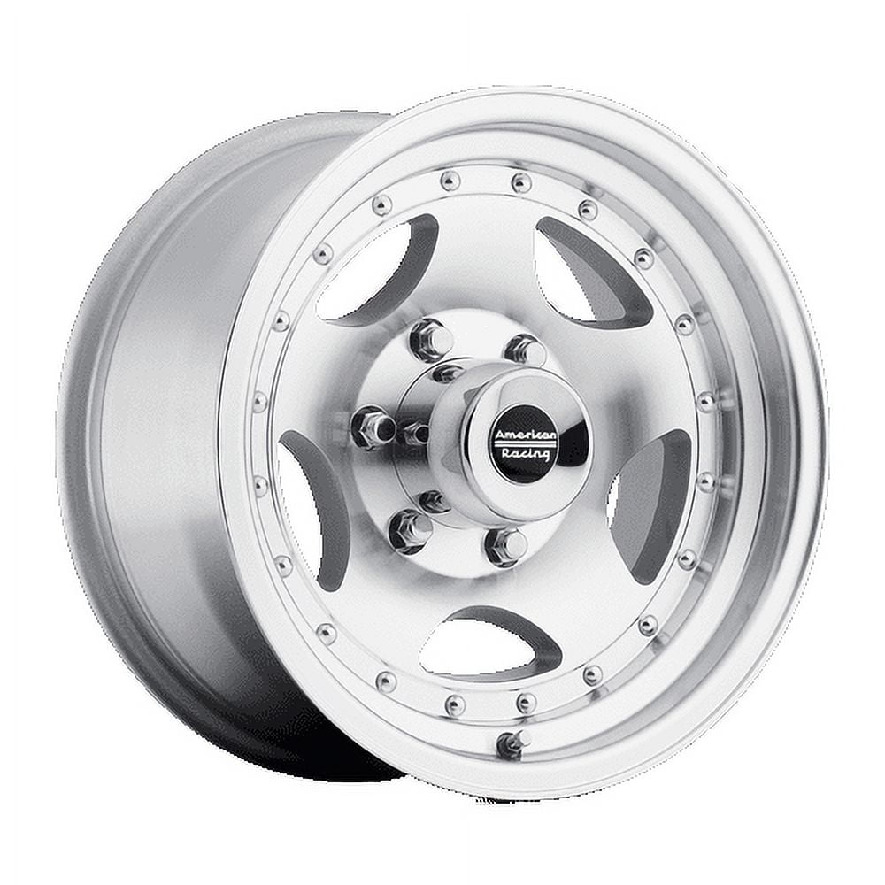 American Racing AR23 15X10in Aluminum Rim, Machined Finish, Classic ...