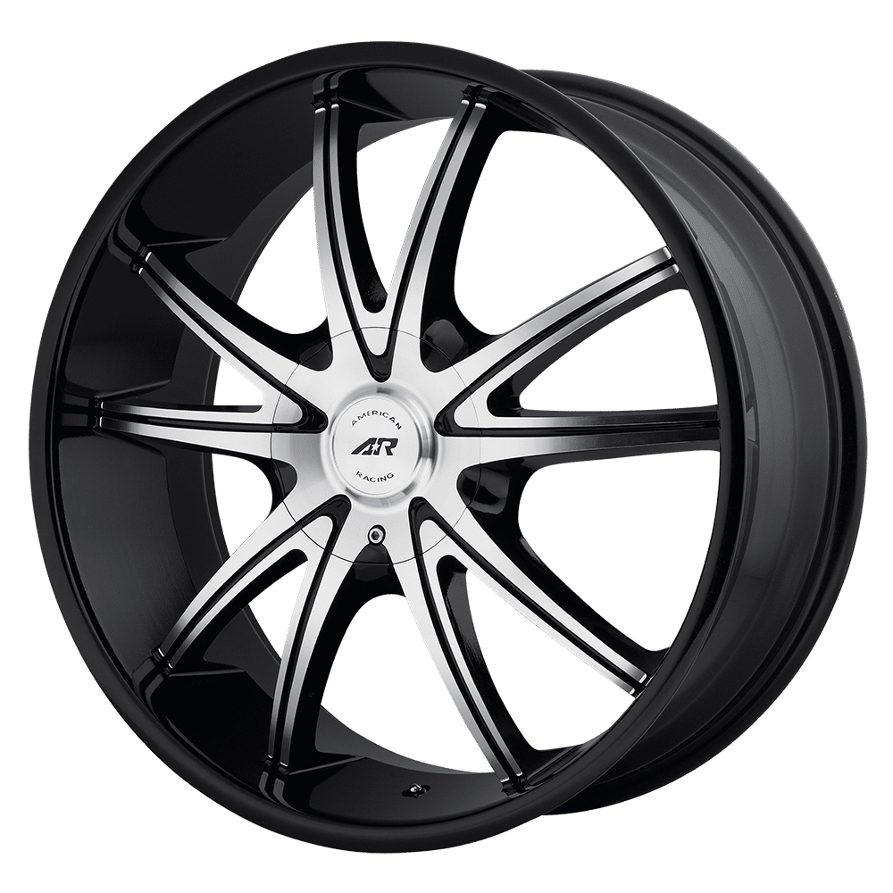 American Racing Cast Aluminum Rim AR897 18X8 6X135/5.5 G-BLK MACH 38MM ...