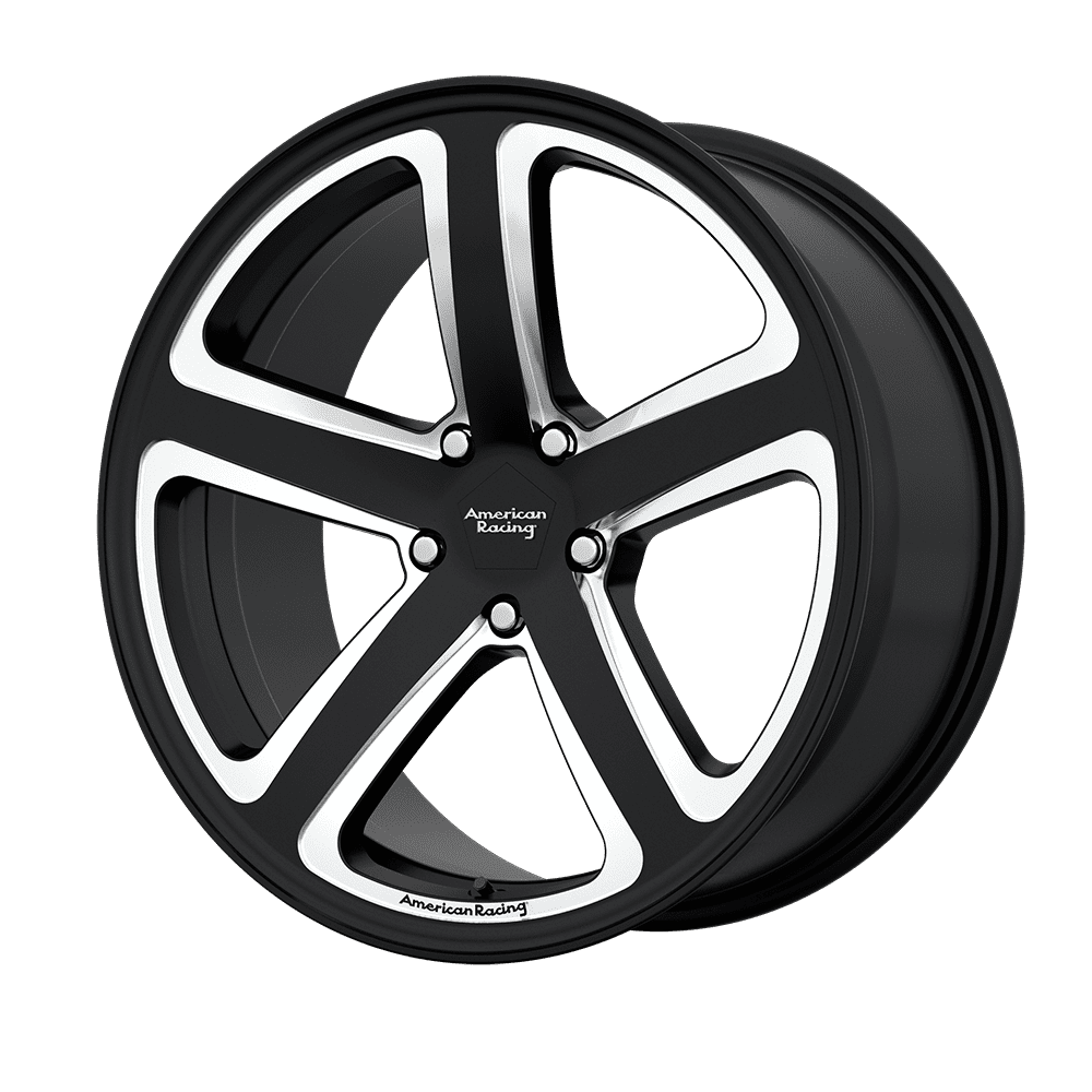 American Racing Cast Aluminum Rim AR922 18X8 5X115 S-BLK MILL 15MM ...