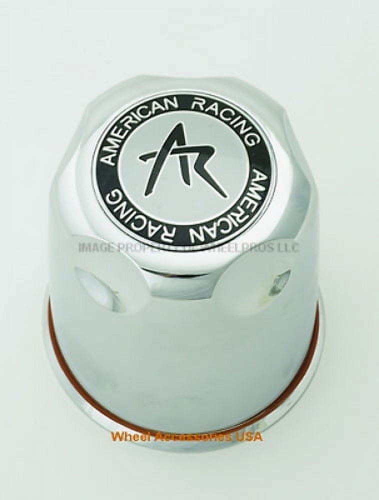 American Racing Chrome Center Cap 1327000S 3.27" OD Push Thru 3.75 ...