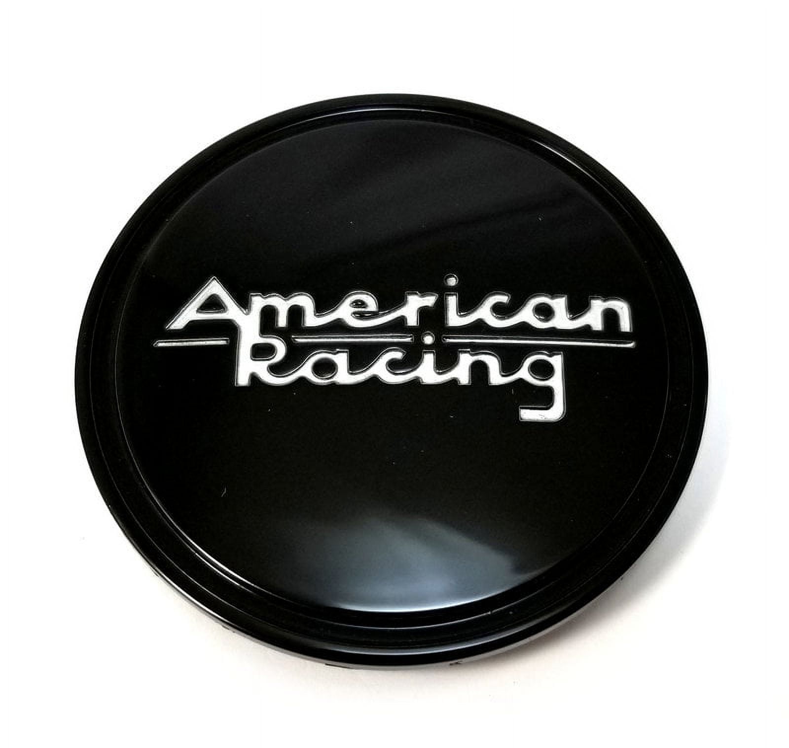 American Racing Gloss Black 3" OD Floater Wheel Center Hub Cap ...