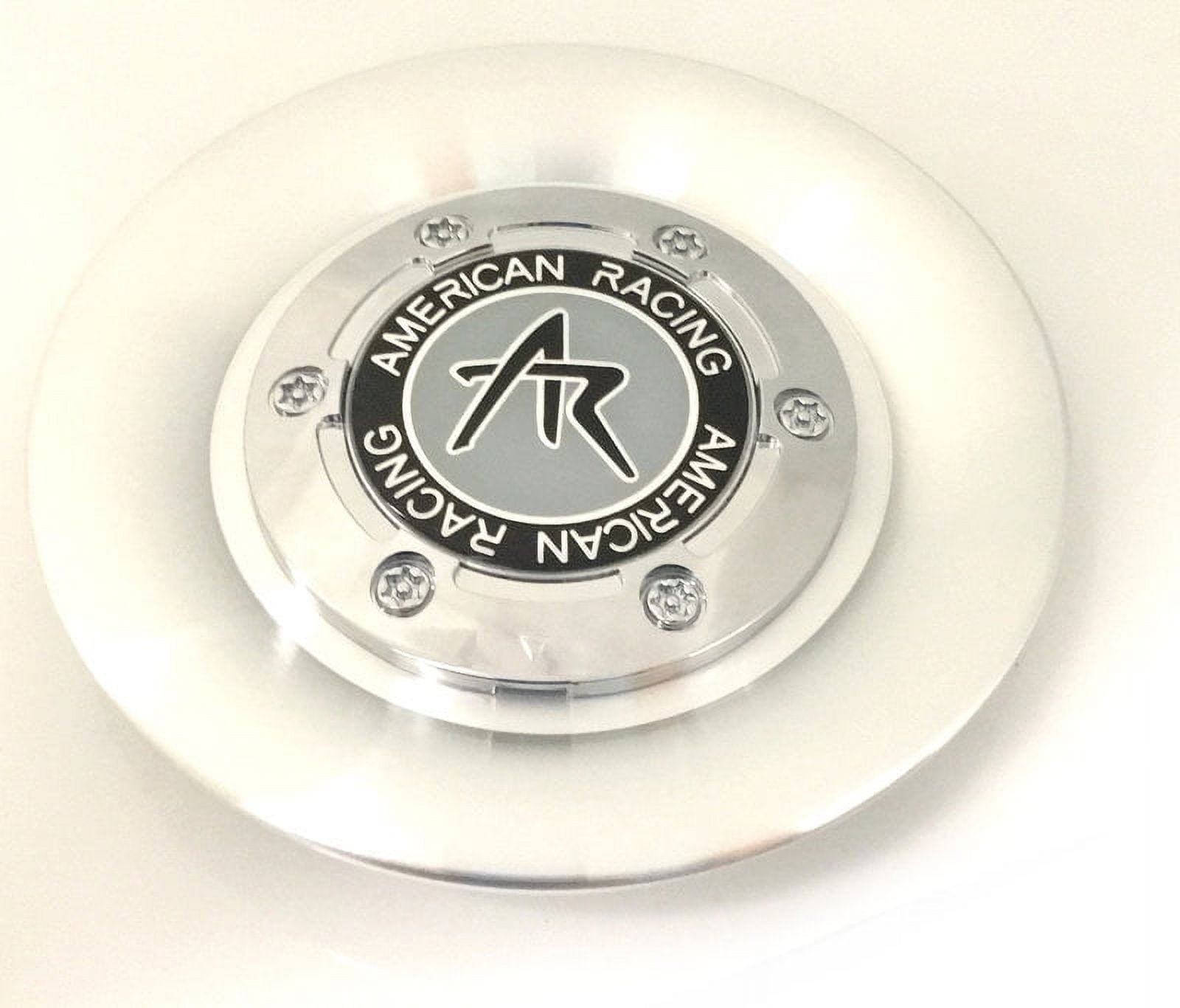 American Racing Machined Wheel Center Hub Cap 5.9" Snap-In for AR95 ...