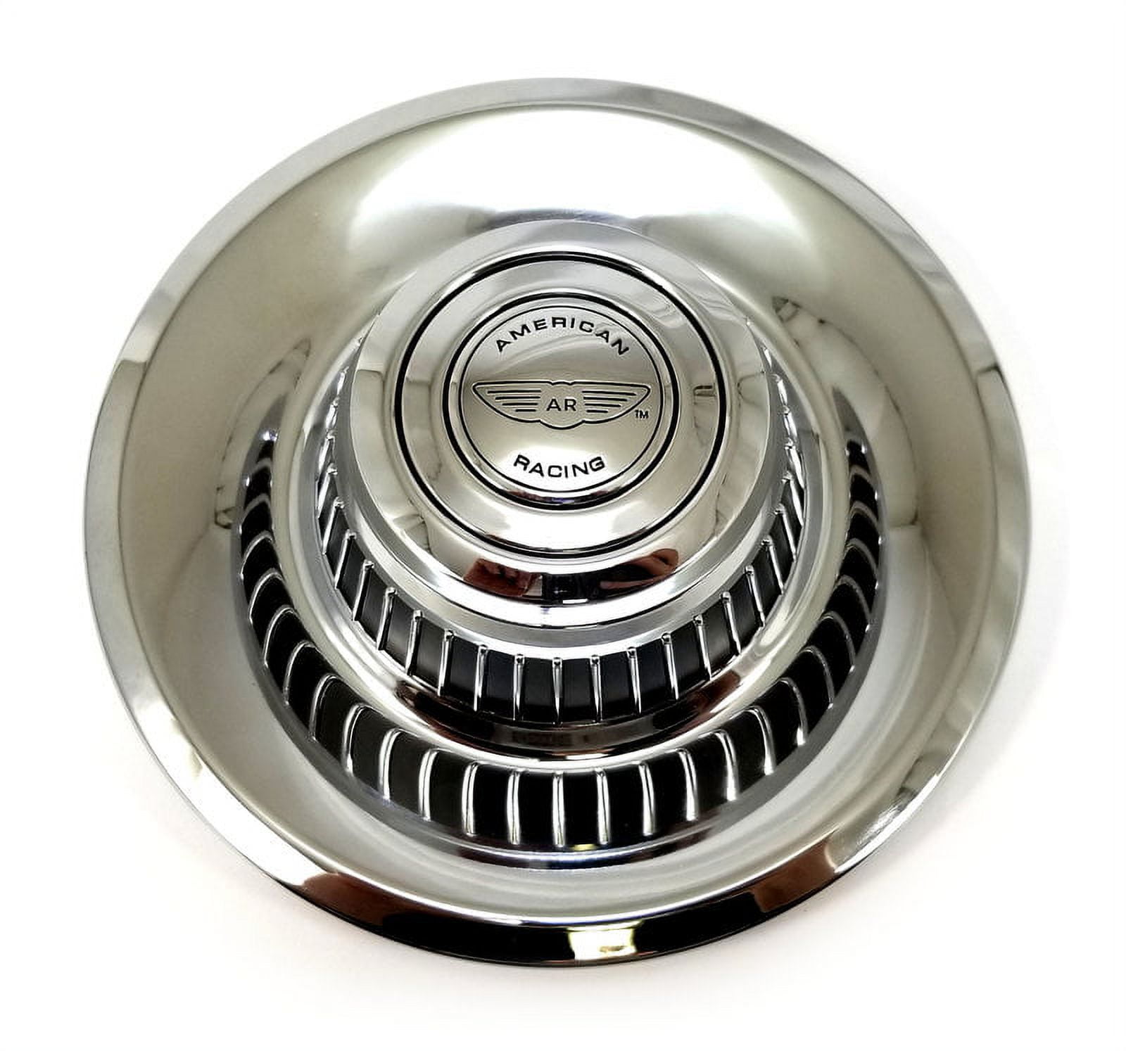 American Racing Vintage Rally Wheel Center Hub Cap - Chrome, VN506 ...