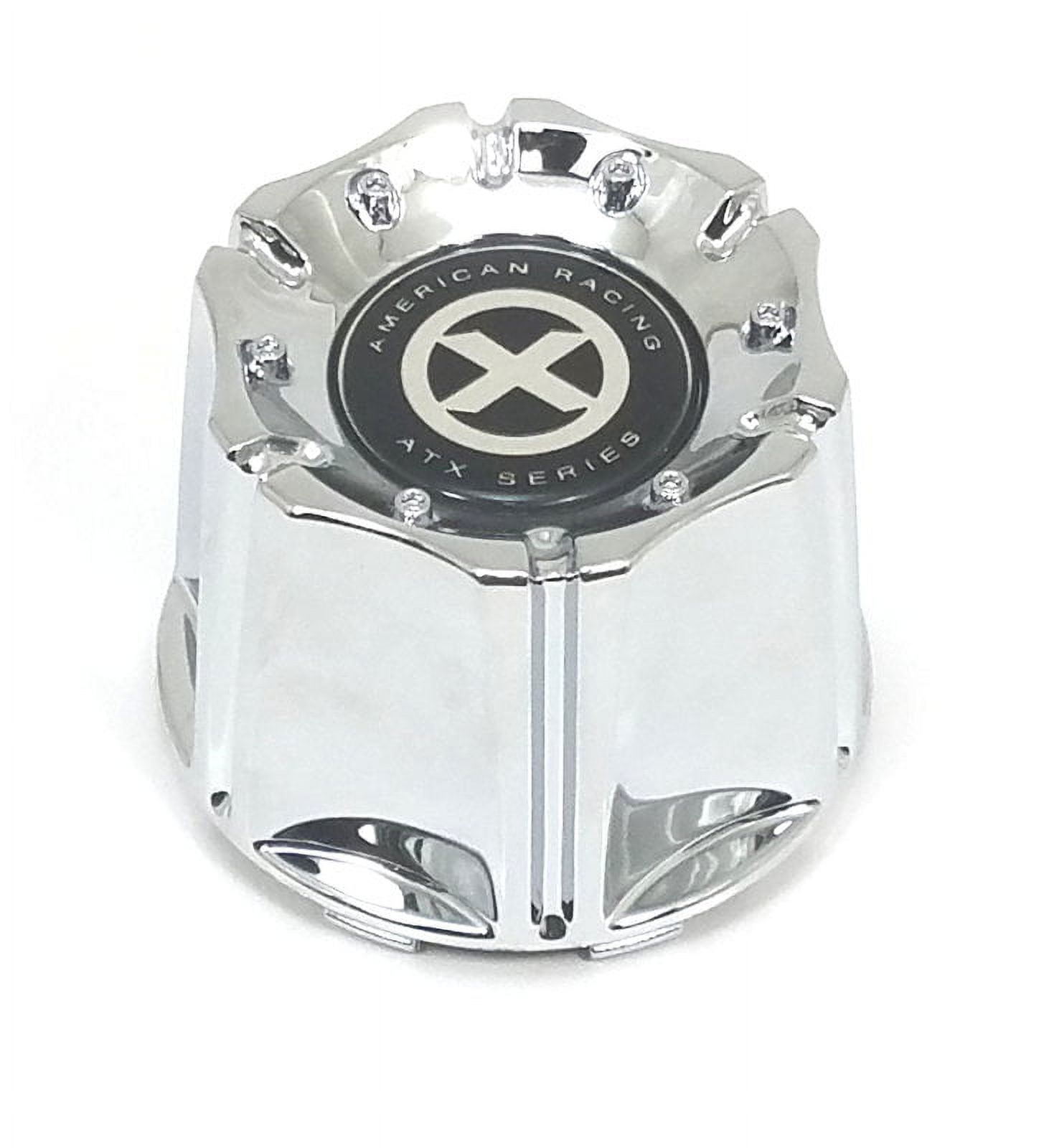 American Racing ATX Chrome Wheel Center Cap 3.27" Snap-In for AX181 ...