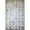 American Railroading Hobo Codes Poster - Walmart.com