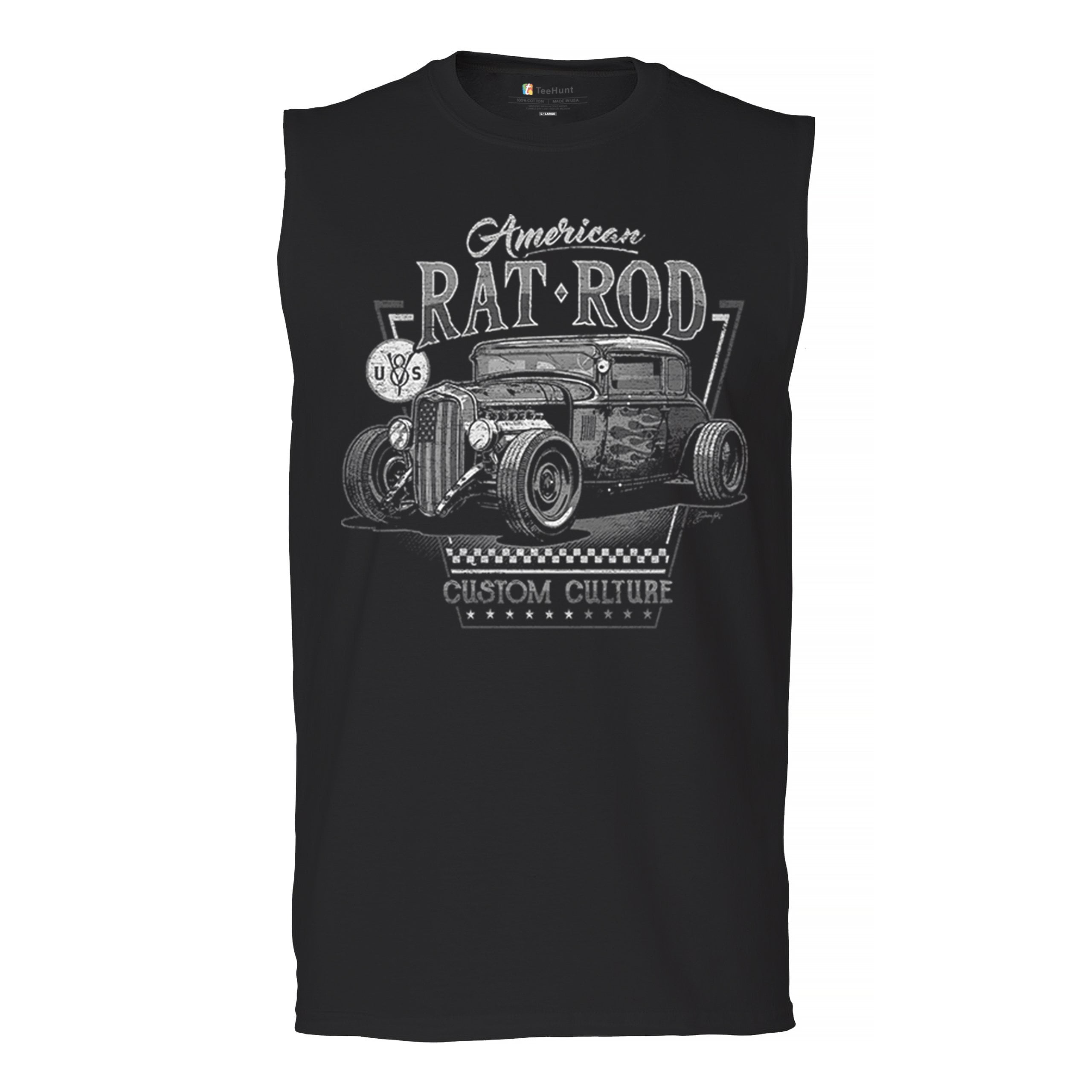 American Rat Rod Muscle Shirt Hot Rod Custom Culture Route 66 1930s ...
