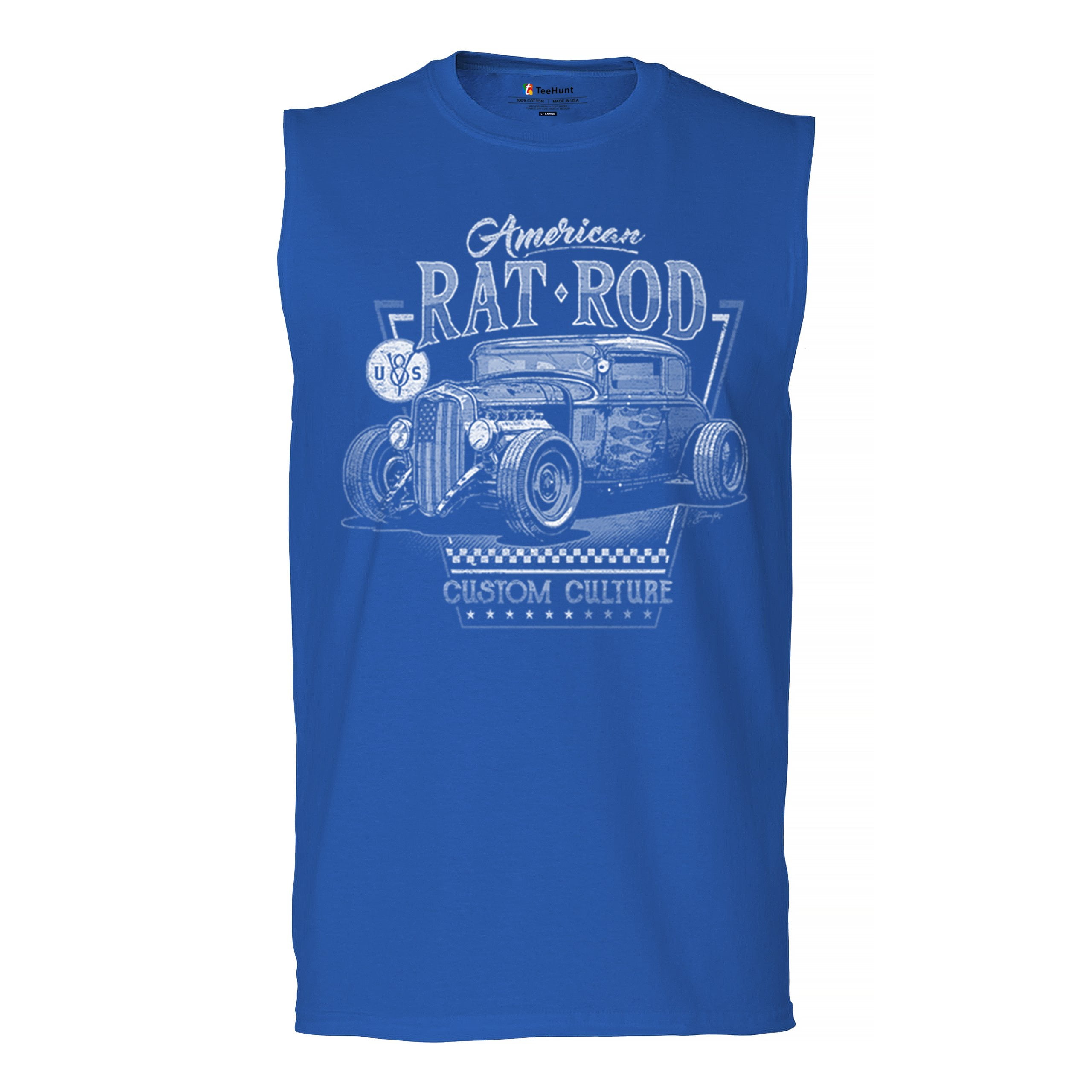 American Rat Rod Muscle Shirt Hot Rod Custom Culture Route 66 1930s ...