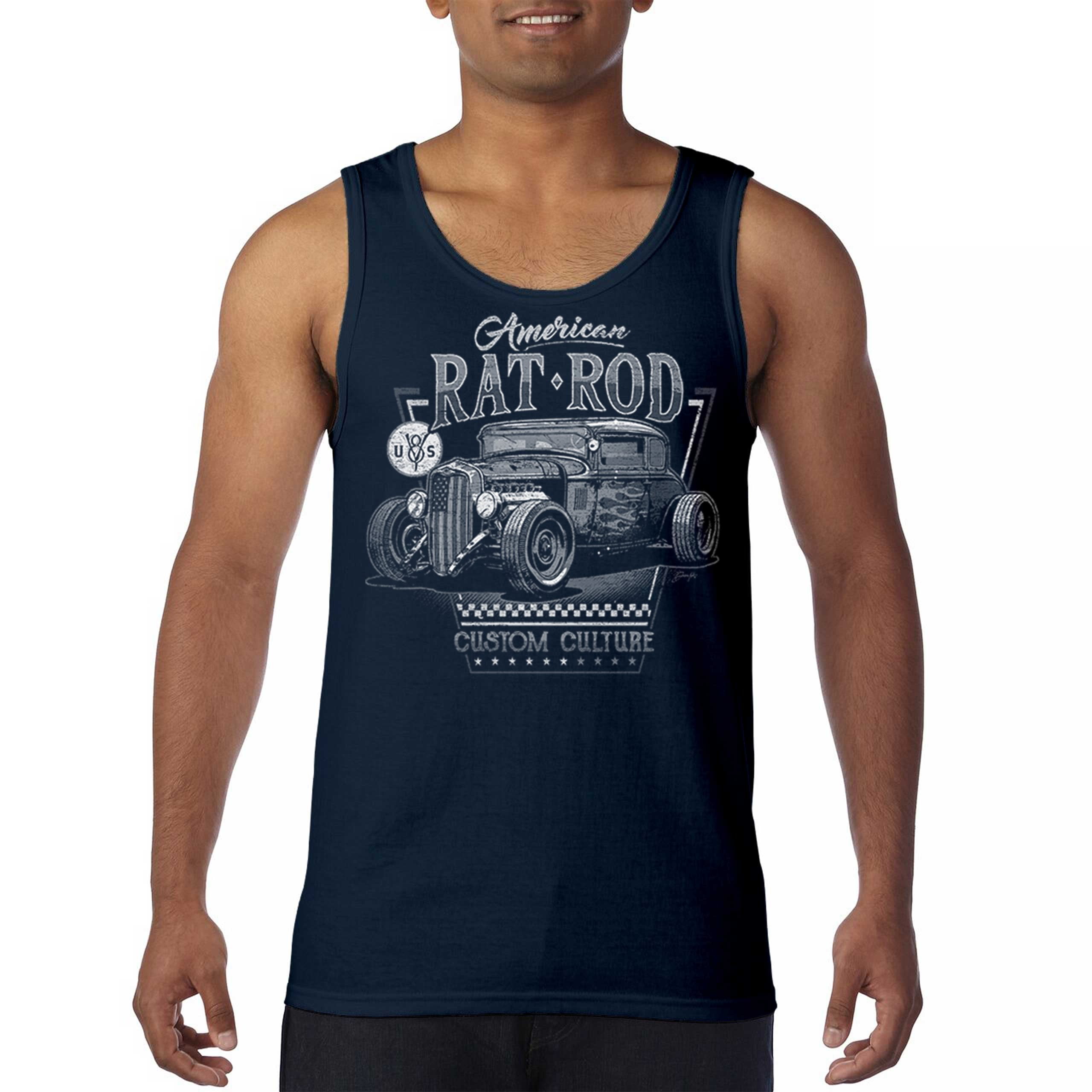 American Rat Rod Tank Top Hot Rod Custom Culture Route 66 1930s Classic ...