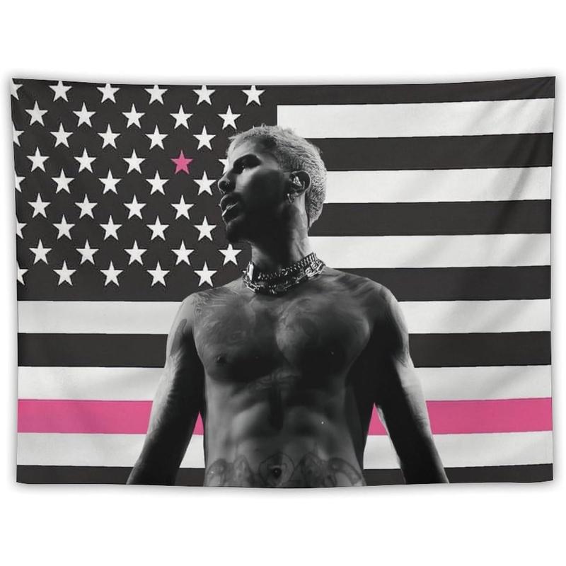 American Rauw Flag Tapestry Alejandro Poster Suitable for College ...