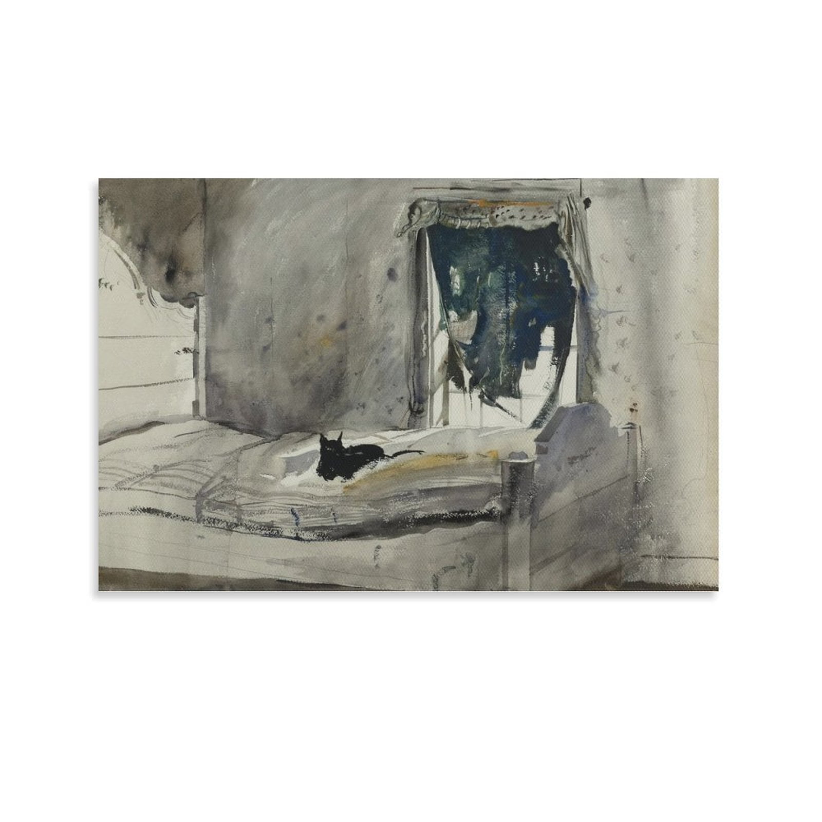 American Realist Painters Andrew Wyeth Christina's Bedroom Poster Print ...
